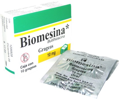 BIOMESINA 10 MG CAJA CON 10 TABLETAS - Labsco Promedic